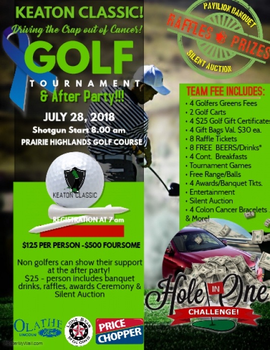 Copy of Charity Golf Tournament Flyer Template | PosterMyWall