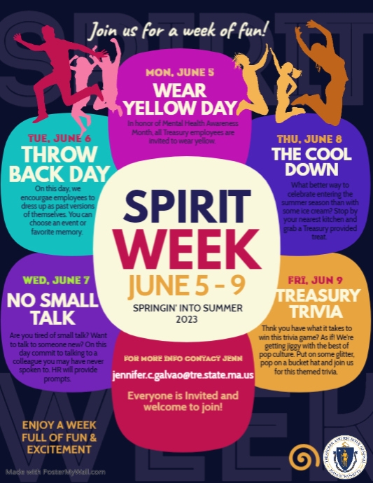 Spirit Week Flyer | PosterMyWall