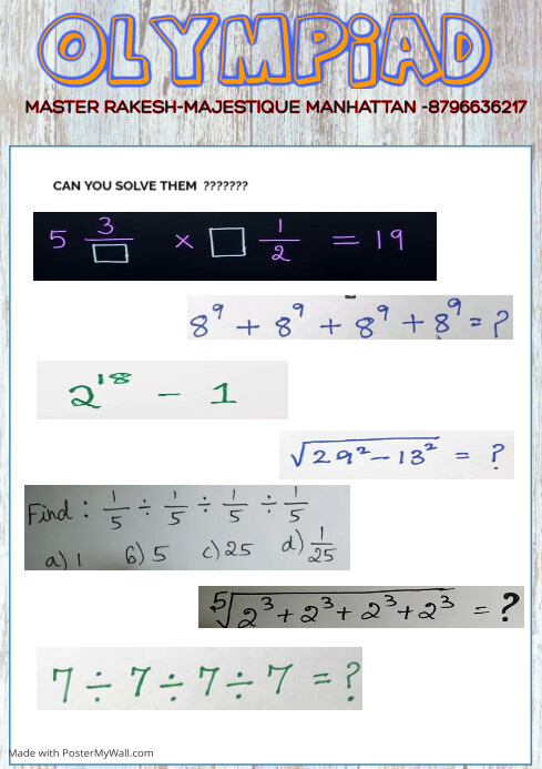 Maths Quiz worksheet template | PosterMyWall
