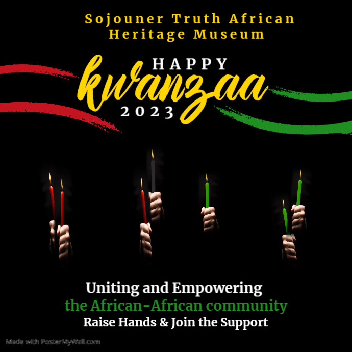 Copy of Happy Kwanzaa 2021 Template | PosterMyWall