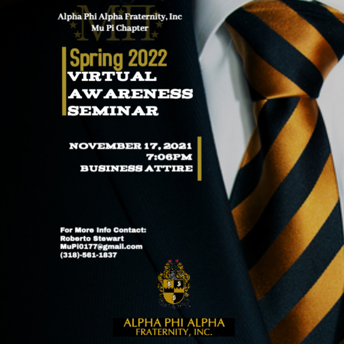 Copy of Copy of Alpha Phi Alpha New Year | PosterMyWall