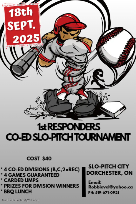 Copy of Baseball Tournament Poster | PosterMyWall