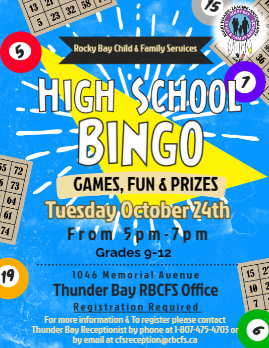HighScool Bingo | PosterMyWall