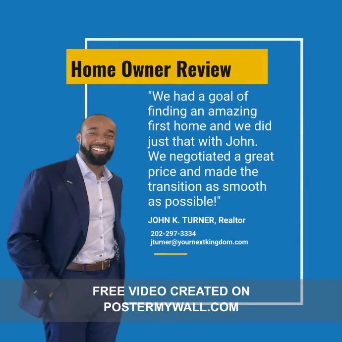 Copy of Your Kingdom Review Template | PosterMyWall