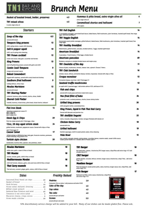 Brunch Menu | PosterMyWall