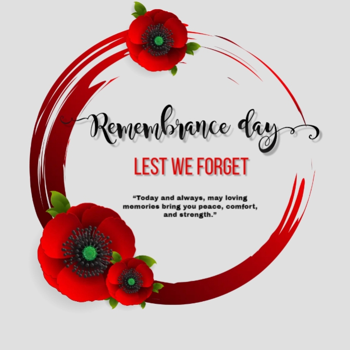 Remembrance | PosterMyWall