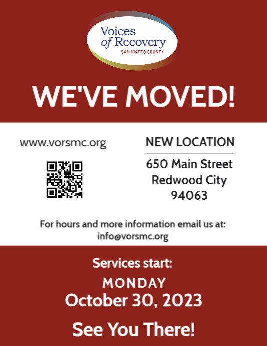 231025 We Are Moving | PosterMyWall