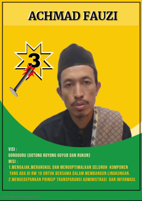 Salinan UDA Poster | PosterMyWall