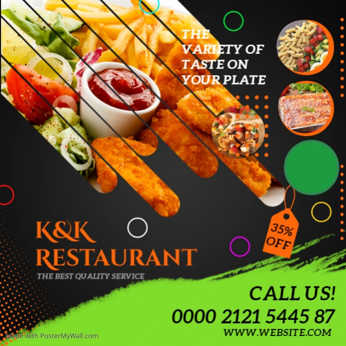 Copia de food | PosterMyWall