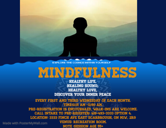 MEDITATION POSTER (1) | PosterMyWall
