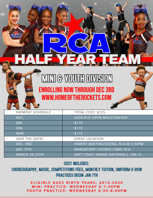 HALF YEAR FLYER | PosterMyWall