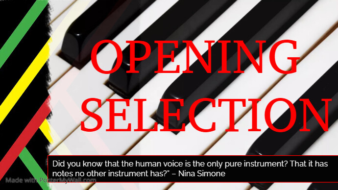 Open Selection | PosterMyWall