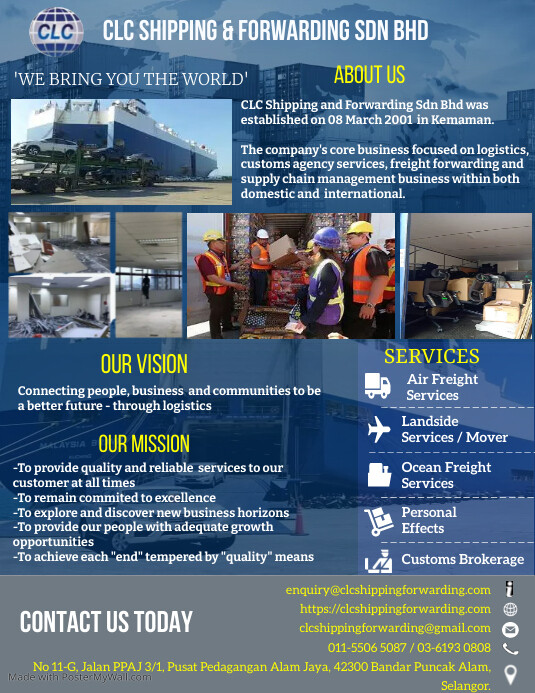 freight forwarding service | PosterMyWall