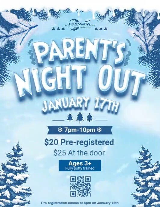 Parent's Night Out | PosterMyWall