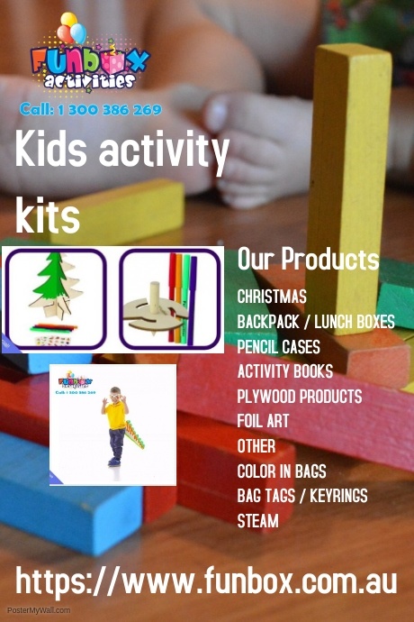 Kids activity kits | PosterMyWall