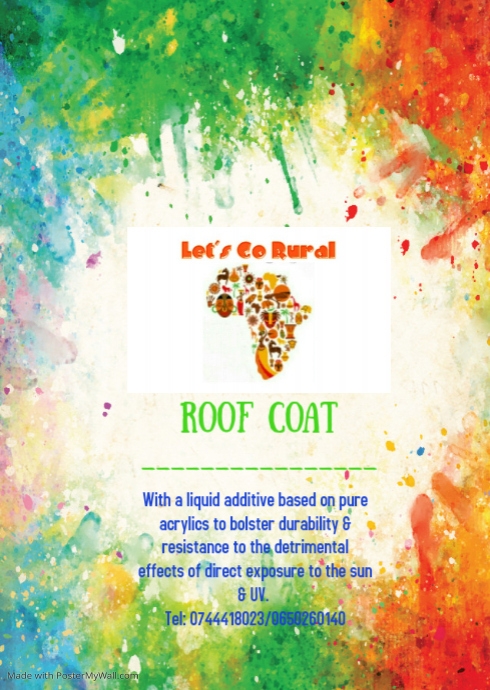 Copy of Roof coat | PosterMyWall