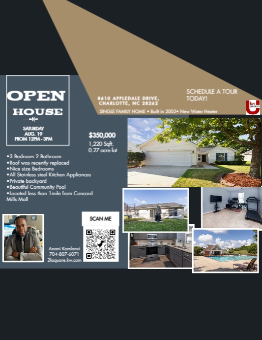 Open House Home Sale Video Ad (2) | PosterMyWall