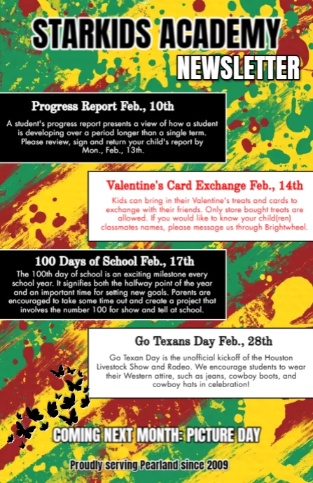 Black History Month Newsletter | PosterMyWall