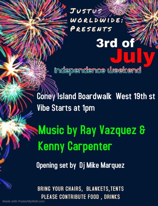 Copy of 3rd OF JULY | PosterMyWall