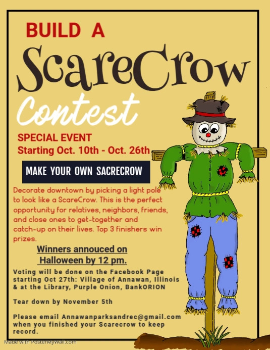 Scarecrow day,event,hollween | PosterMyWall