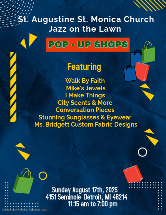 RGB Vendor Pop Up Shop Flyer Template | PosterMyWall