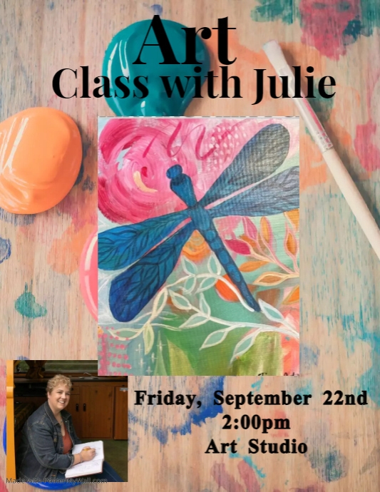 Art paint classes flyer template (4) | PosterMyWall