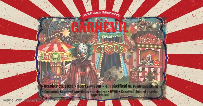 CarnEVIL 1 | PosterMyWall