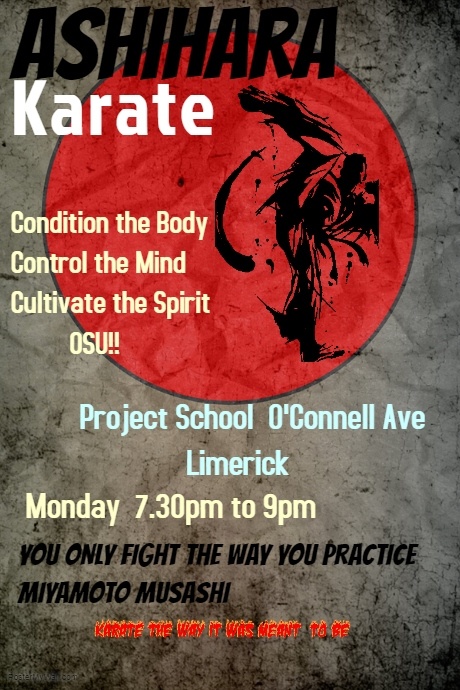 Copy of Copy of Karate Training Poster Template | PosterMyWall