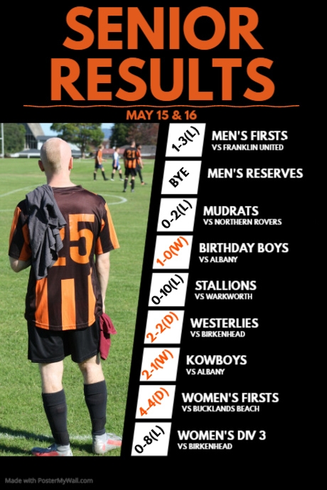 Senior Results | PosterMyWall