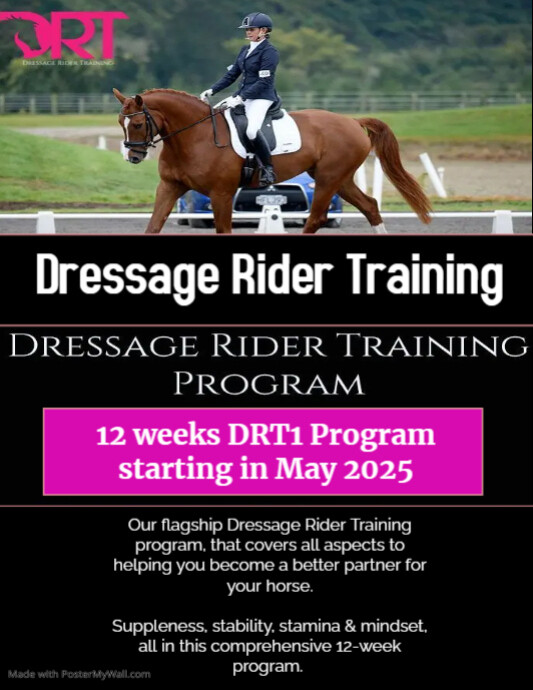 Dressage Rider Training | PosterMyWall