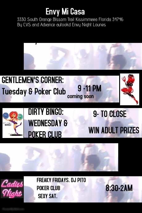 MI CASA EVENTS | PosterMyWall