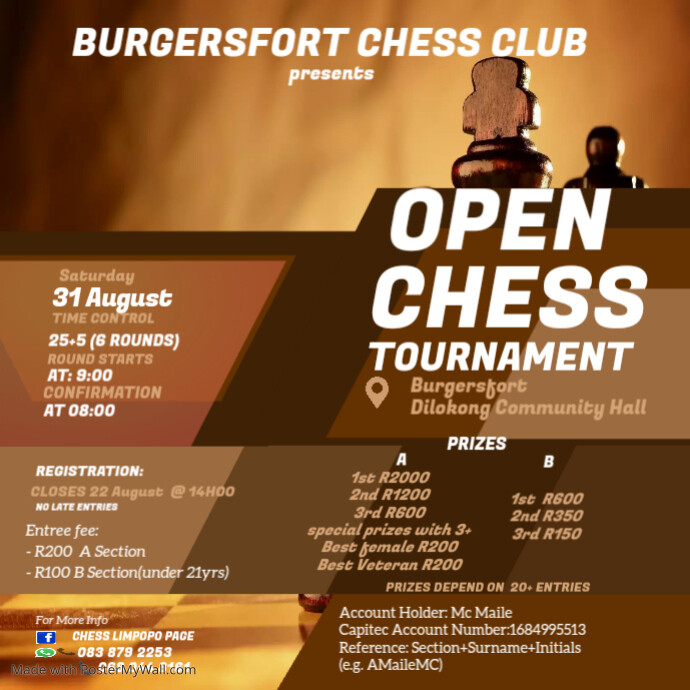 Chess Tournament | PosterMyWall