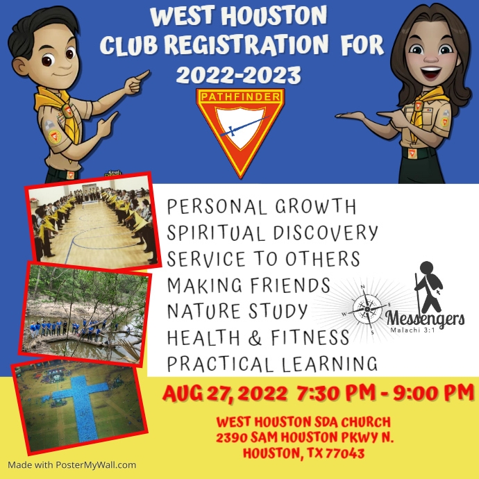 Pathfinder Registration | PosterMyWall