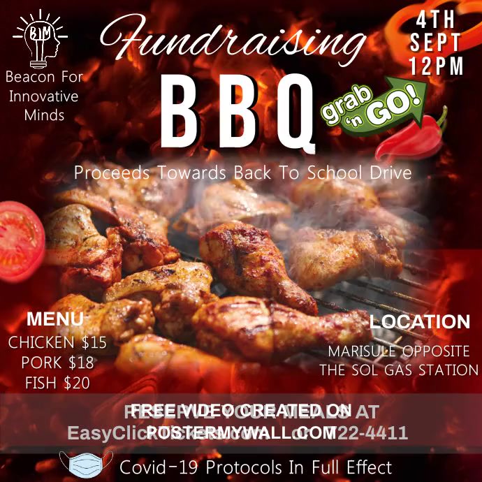 Copy of Copy of BBQ offer video | PosterMyWall