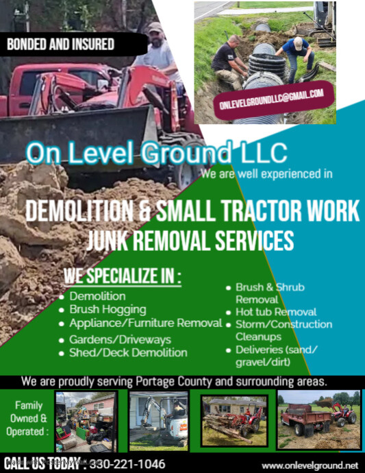 Copy of Junk Removal Services Flyer,trash removal fly | PosterMyWall