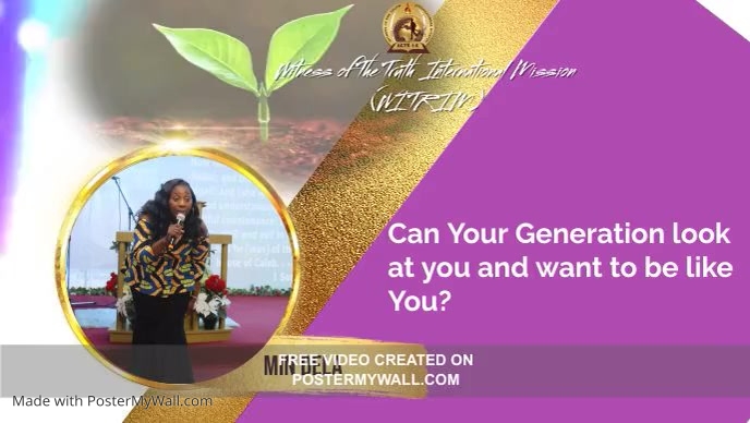 CHURCH YOUTUBE THUMBNAIL TEMPLATE | PosterMyWall