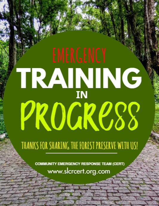 CERT-TrainingInProgress | PosterMyWall
