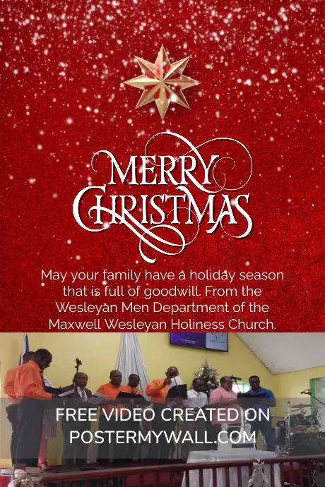 Merry Christmas Poster | PosterMyWall