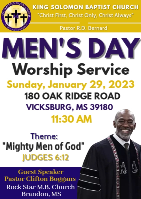 Men's Day Option Two | PosterMyWall