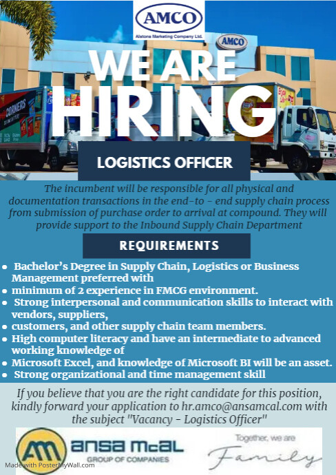 Job Vacancy Flyer (1) | PosterMyWall