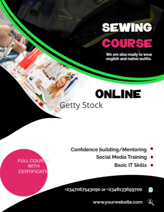 Copy of Fashion Training Design | PosterMyWall
