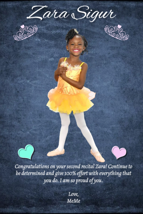 Copy of Copy of Birthday Girl Brag Poster (1) | PosterMyWall