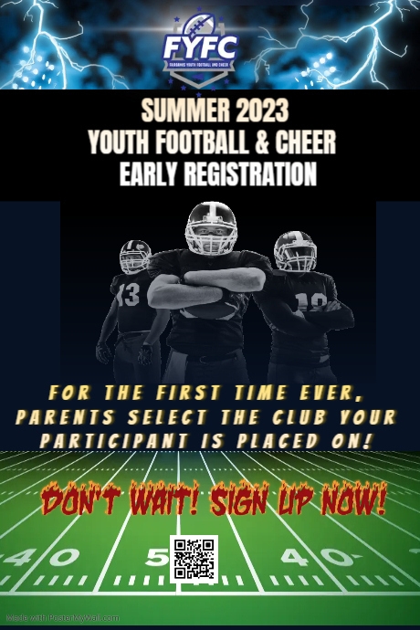 Football Summer Camp | PosterMyWall