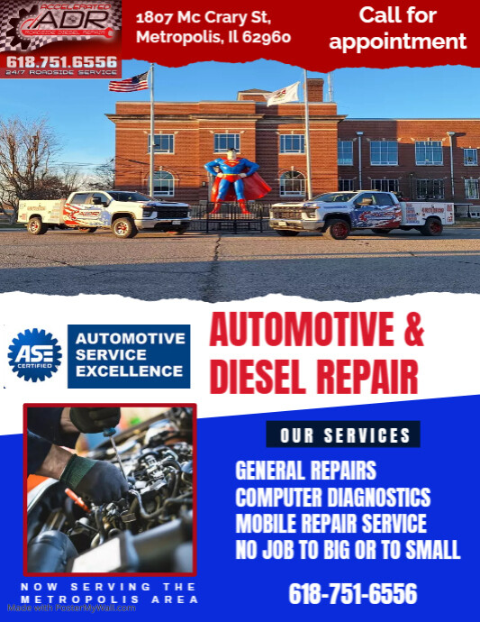 diagnostic auto repair | PosterMyWall