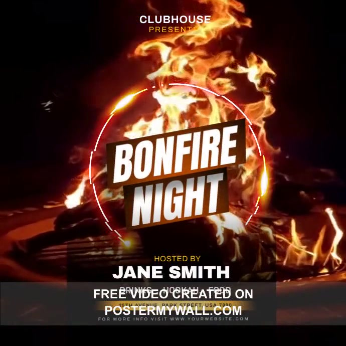 bonfire night | PosterMyWall