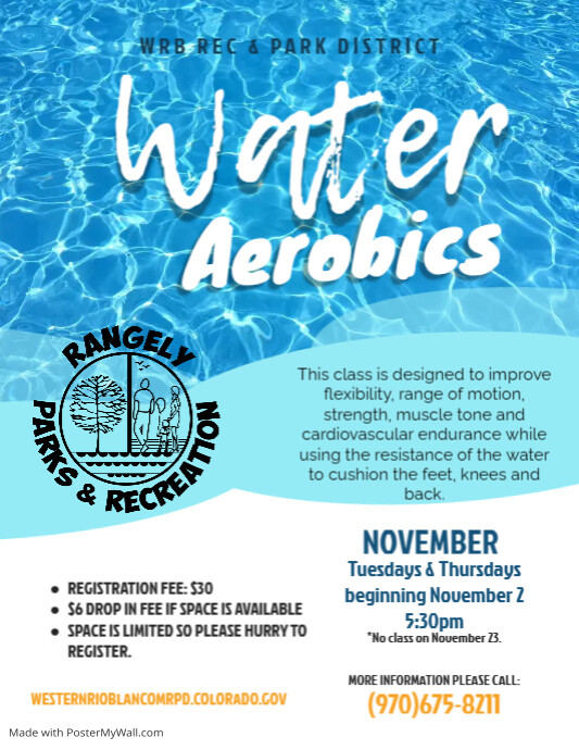 Copy of Water Aerobics Flyer | PosterMyWall