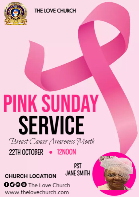 Pink sunday | PosterMyWall