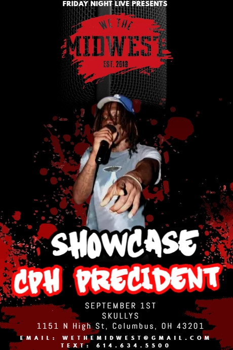 Copy of Rap Battle Event Flyer Template (2) | PosterMyWall