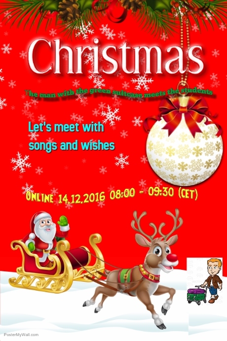 CHRISTMAS STUDENTS'S MEETING | PosterMyWall