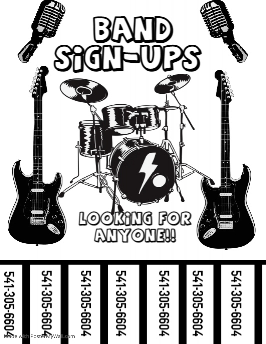 Copy of band | PosterMyWall